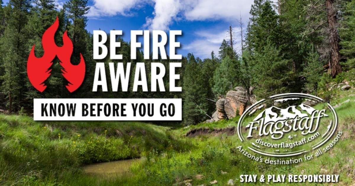 Be Fire Aware in Flagstaff, Arizona